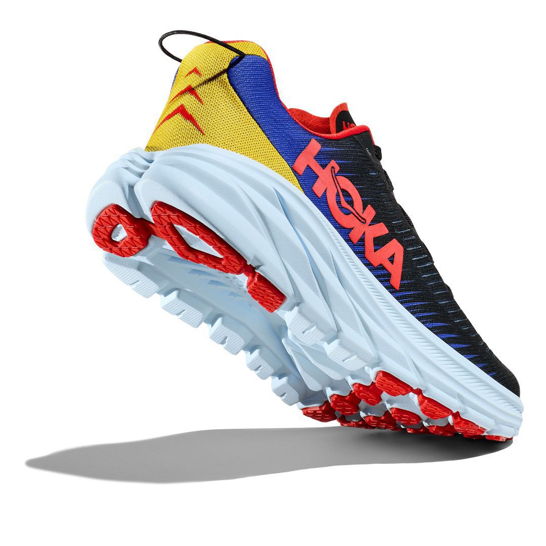 HOKA Rincon 3 Black Dazzling Blue - HOKA® Oficial Chile