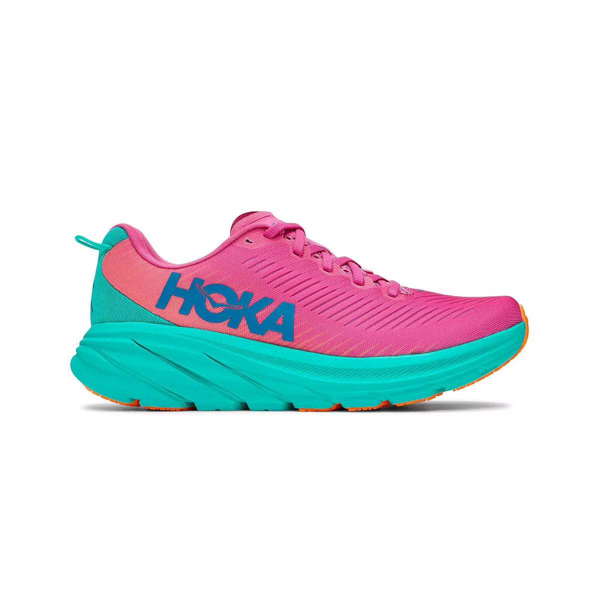 HOKA Rincon 3 Camellia/Radiant Yellow - HOKA® Oficial Chile