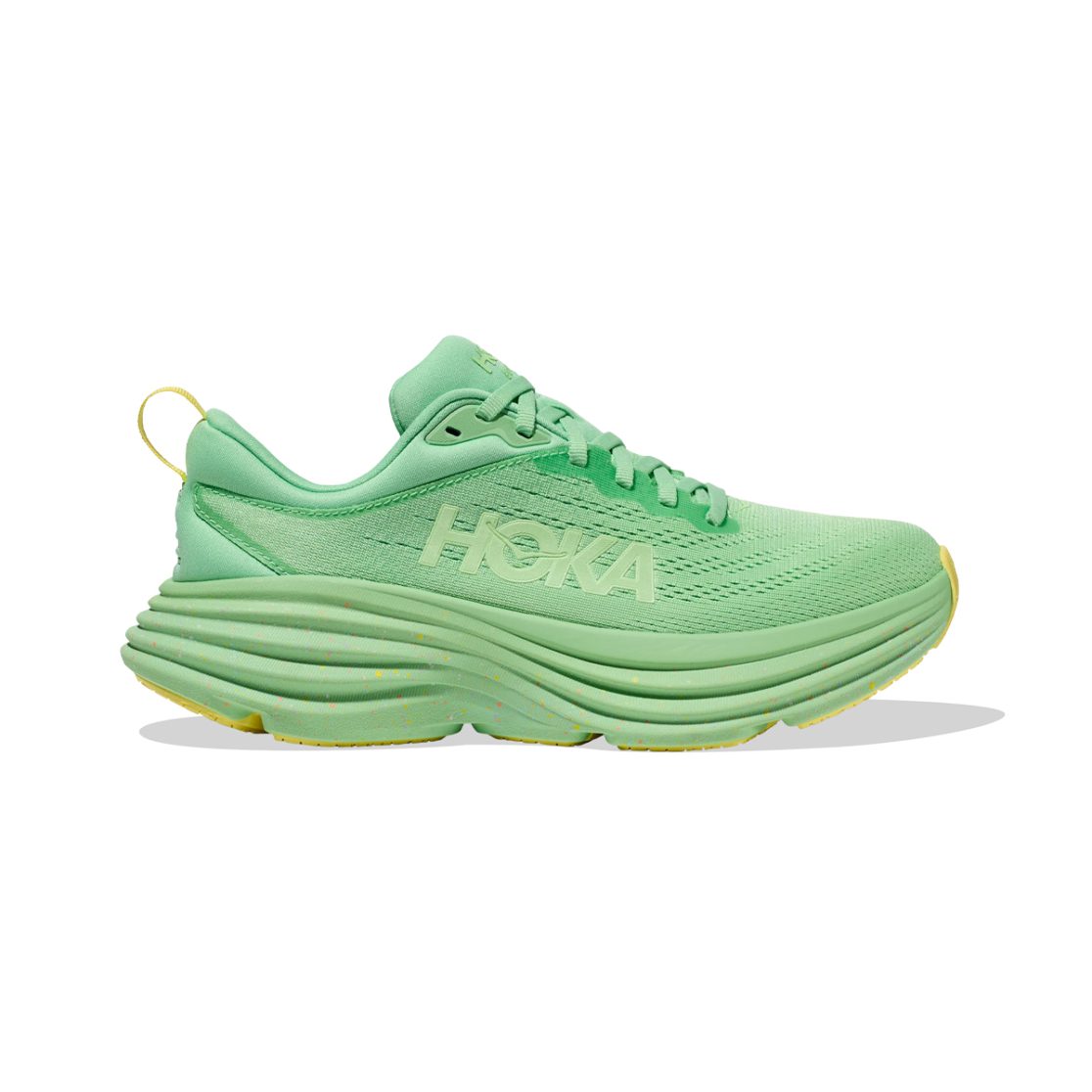 Hoka Bondi 8 Hombre Lime Glow/Lemonade - HOKA® Oficial Chile