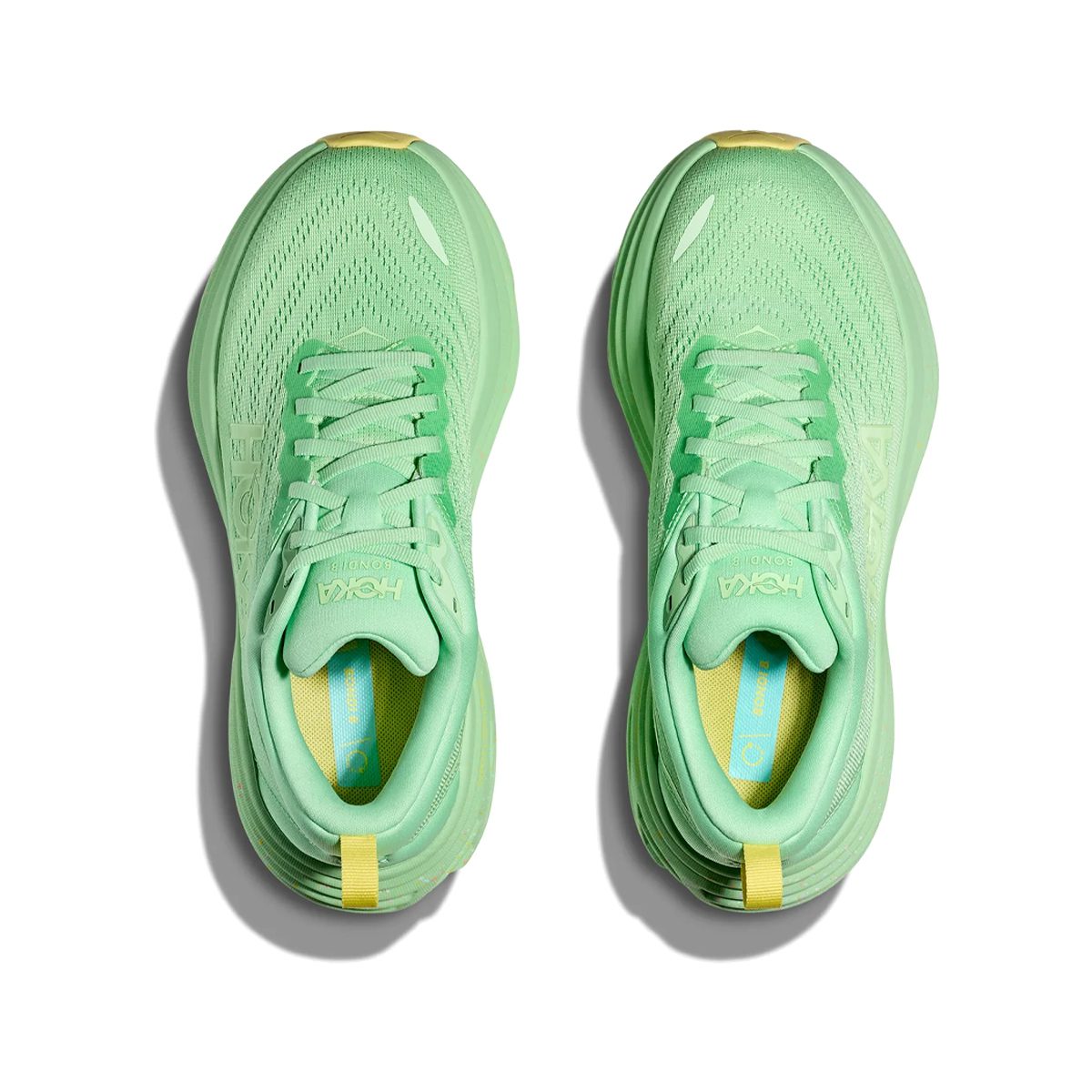 Hoka Bondi 8 Lime Glow/Lemonade - HOKA® Oficial Chile