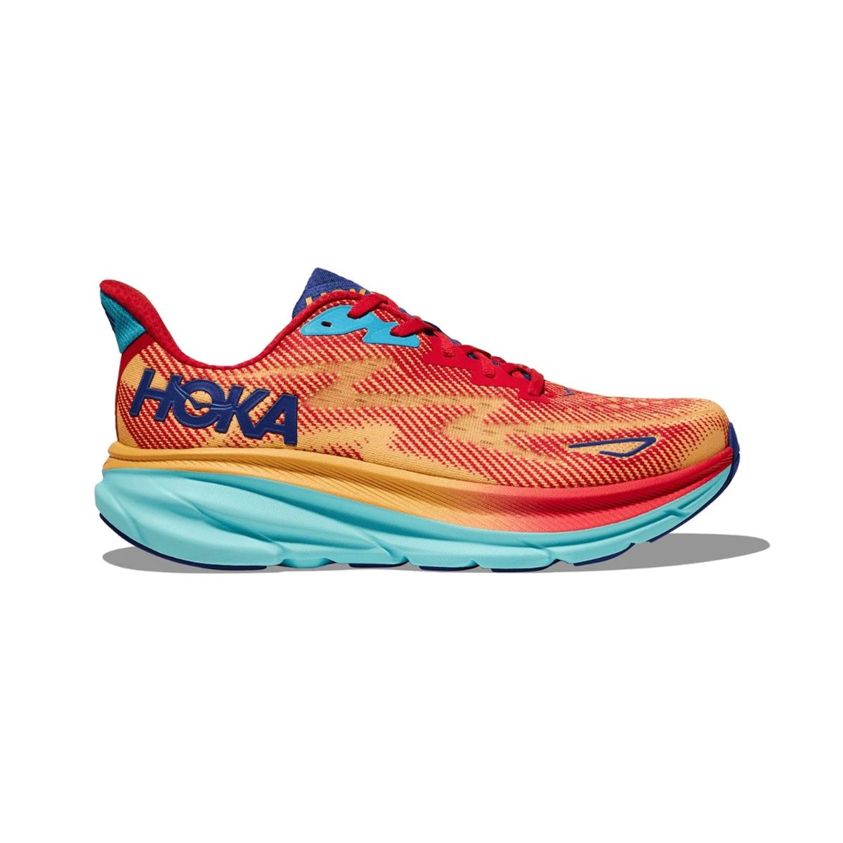 Hoka Clifton 9 Cerise/Cloudless - HOKA® Oficial Chile