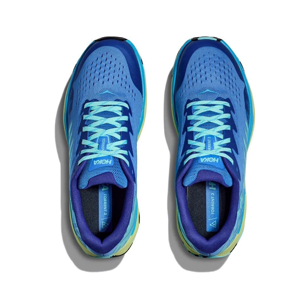 Hoka Torrent 3 Hombre Virtual Blue/Lettuce - HOKA® Oficial Chile