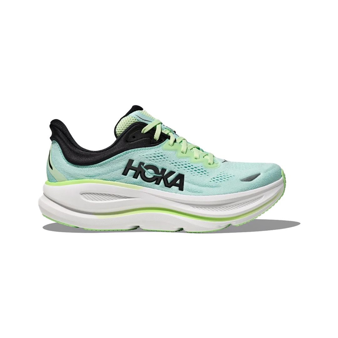 Hoka Bondi 9 Hombre Luna Moth/Blue Spark - HOKA® Oficial Chile